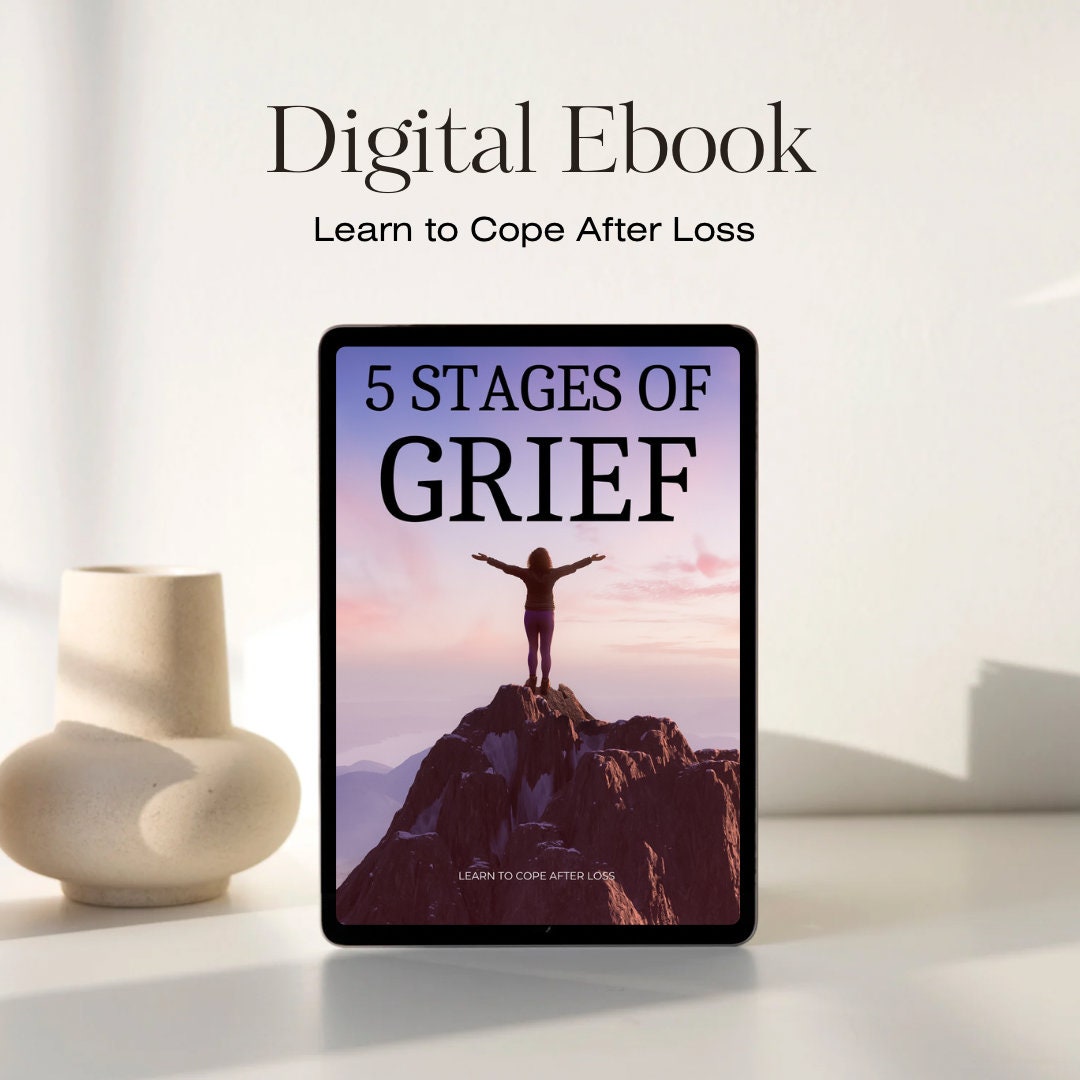 5 Stages of Grief Ebook - Etsy