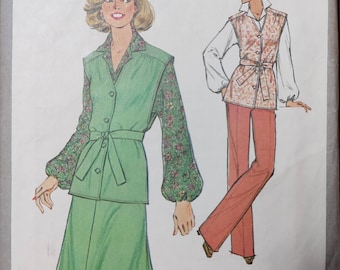 1970s Vintage Simplicity 8801 Sewing Pattern - Etsy