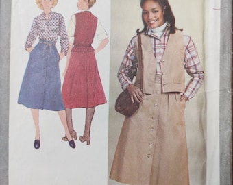 1970s Vintage Simplicity 5341 Sewing Pattern Misses Top - Etsy