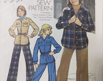 Simplicity 8917 Sewing Pattern 1970s Vintage - Etsy