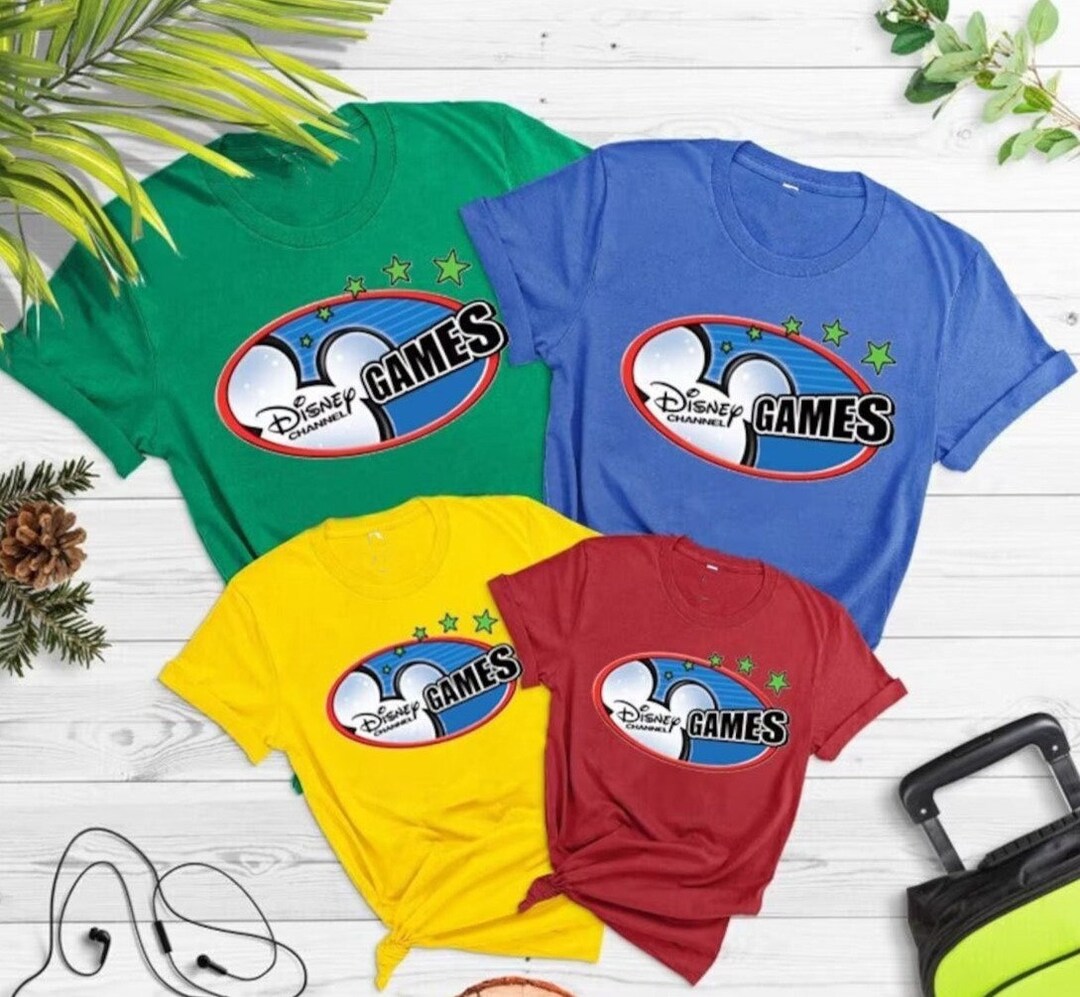 Retro Disney Channel Games Logo Classic Squad Camisas a juego - Etsy España