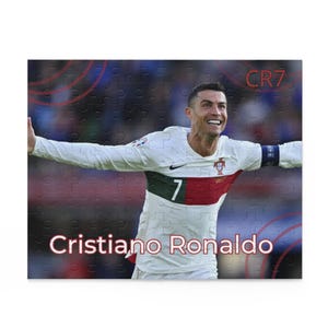 Puzzle, Cristiano Ronaldo CR7 Celebrating Goal Jigsaw Puzzle 120 252 ...