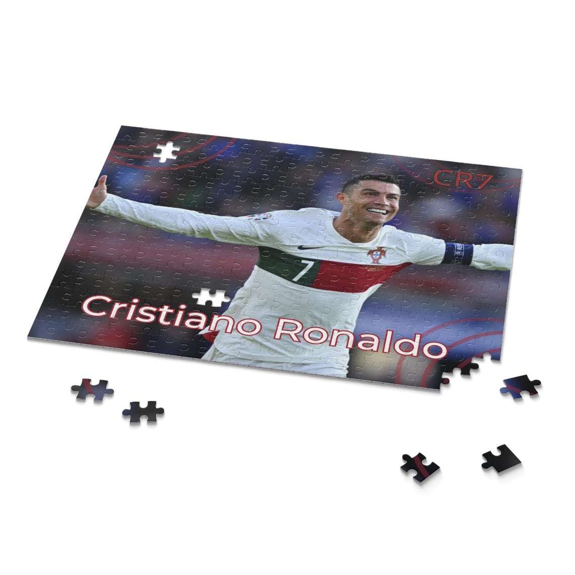 Puzzle, Cristiano Ronaldo CR7 Celebrating Goal Jigsaw Puzzle 120 252 ...