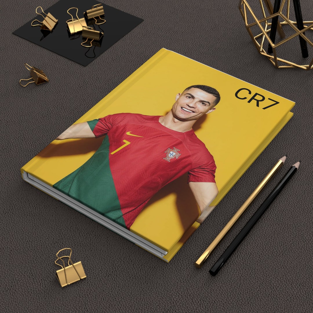CR7 Notebook Cristiano Hardcover Journal Matte Cristiano Ronaldo ...