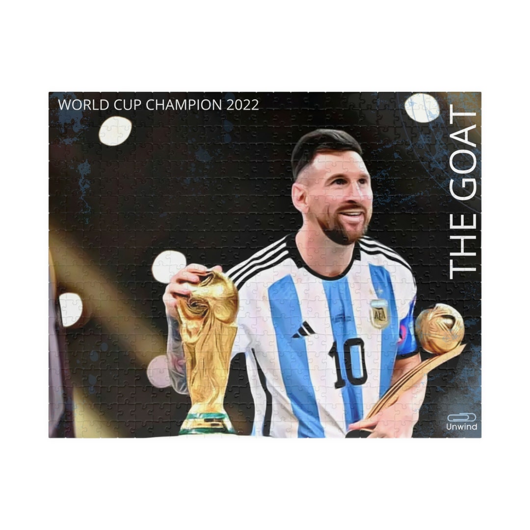 Messi World Cup Champion Puzzle: 110, 252, 500 or 1014 Pieces-relive ...