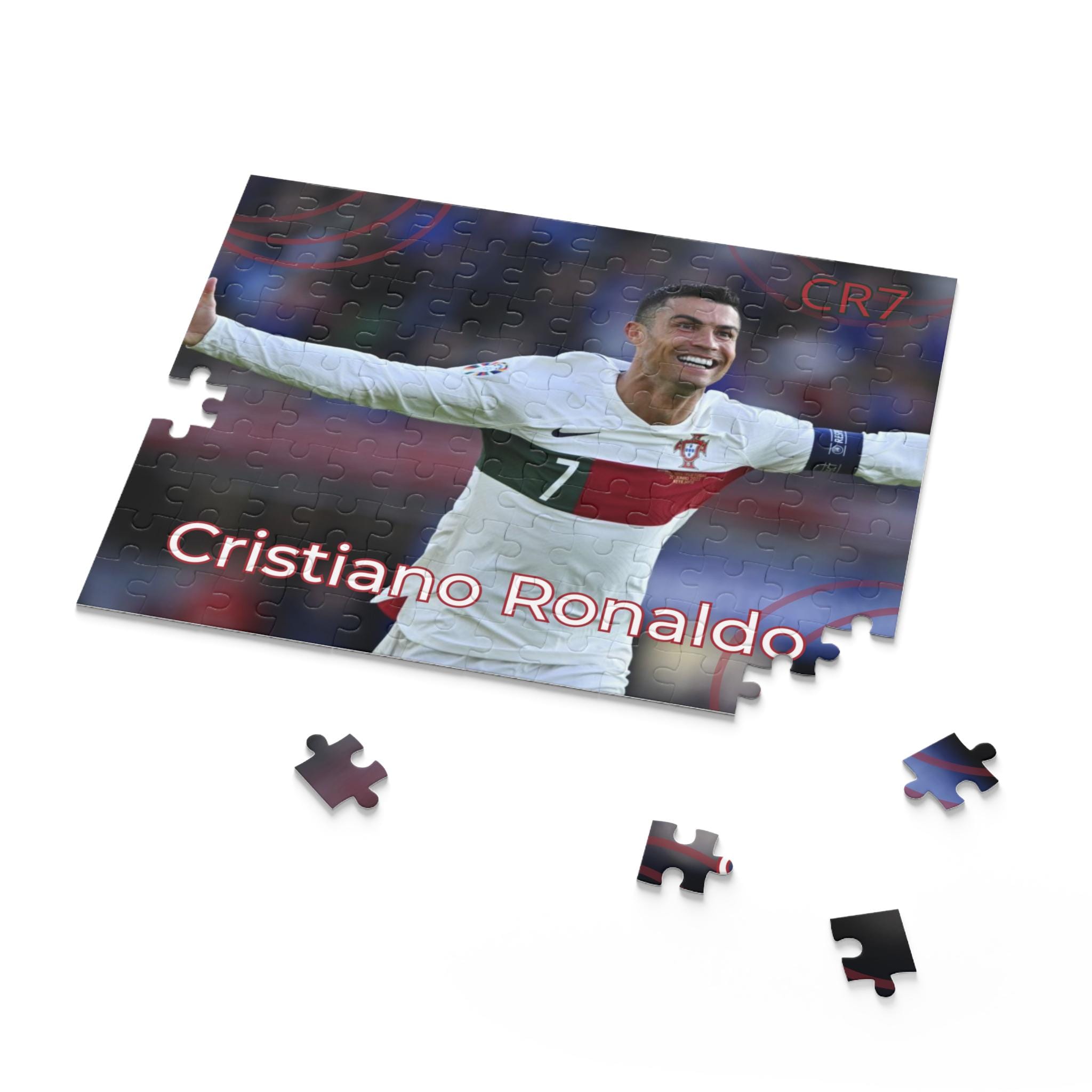 Puzzle, Cristiano Ronaldo CR7 Celebrating Goal Jigsaw Puzzle 120 252 ...