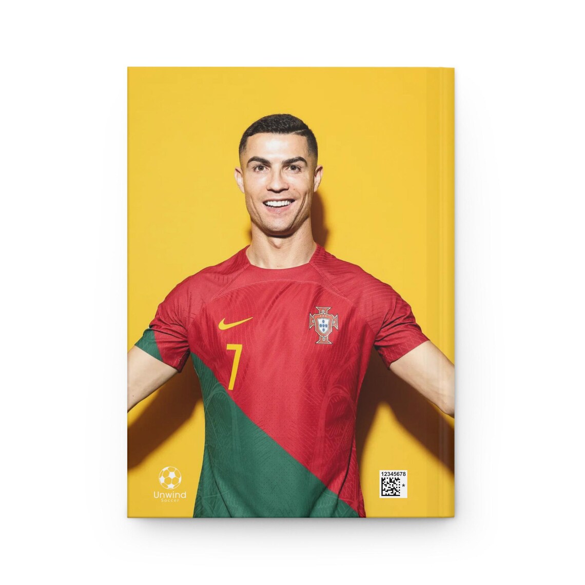 CR7 Notebook- Cristiano Hardcover Journal Matte- Cristiano Ronaldo ...