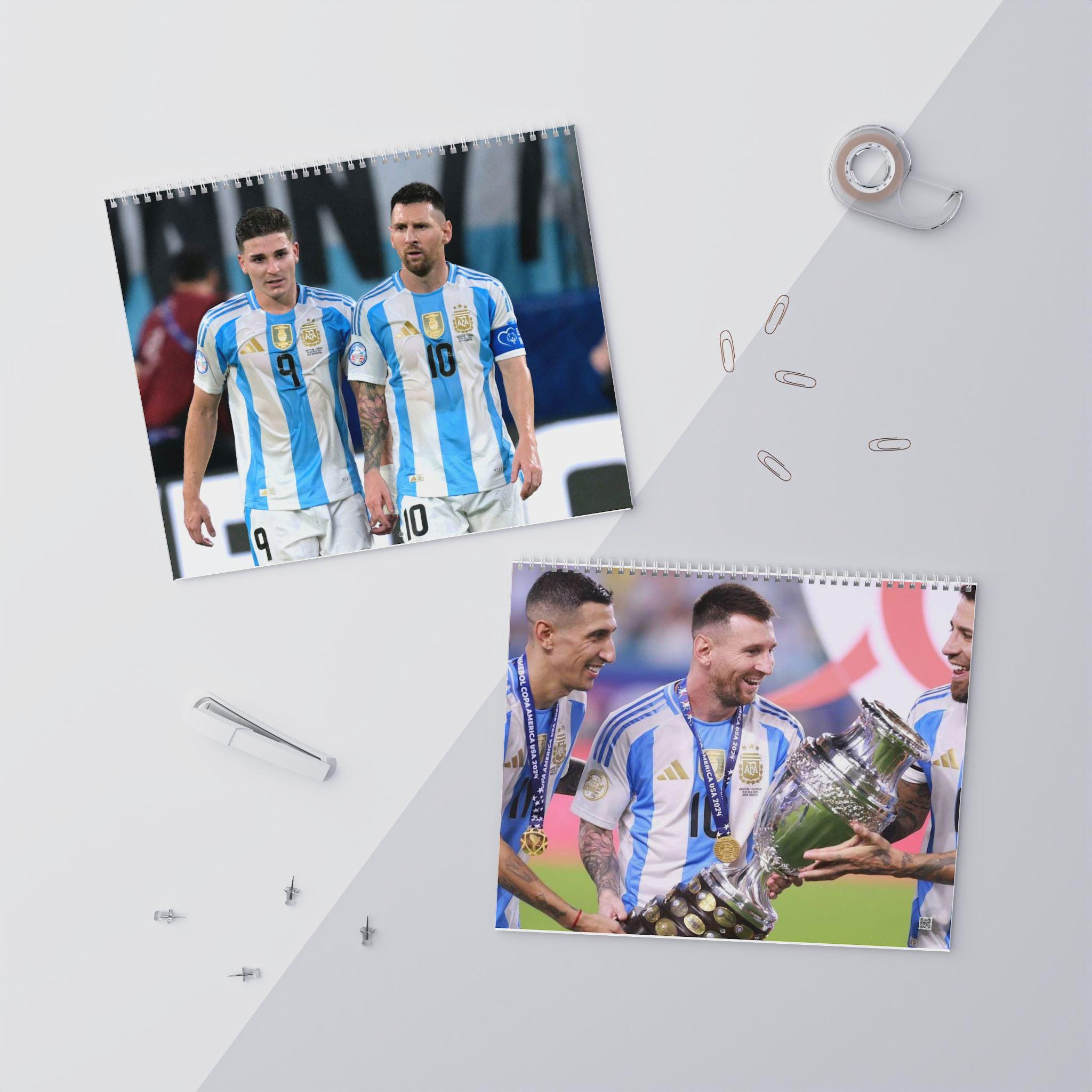 Argentina World Cup Champion Calendar (2025)- Soccer Fan Gift- Messi ...