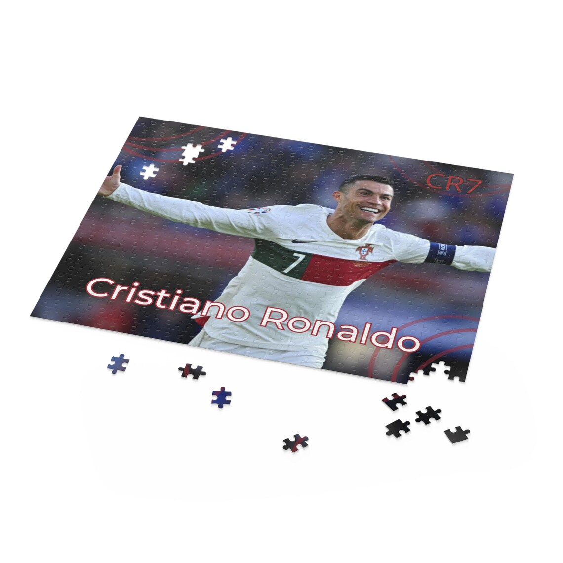 Puzzle, Cristiano Ronaldo CR7 Celebrating Goal Jigsaw Puzzle 120 252 ...