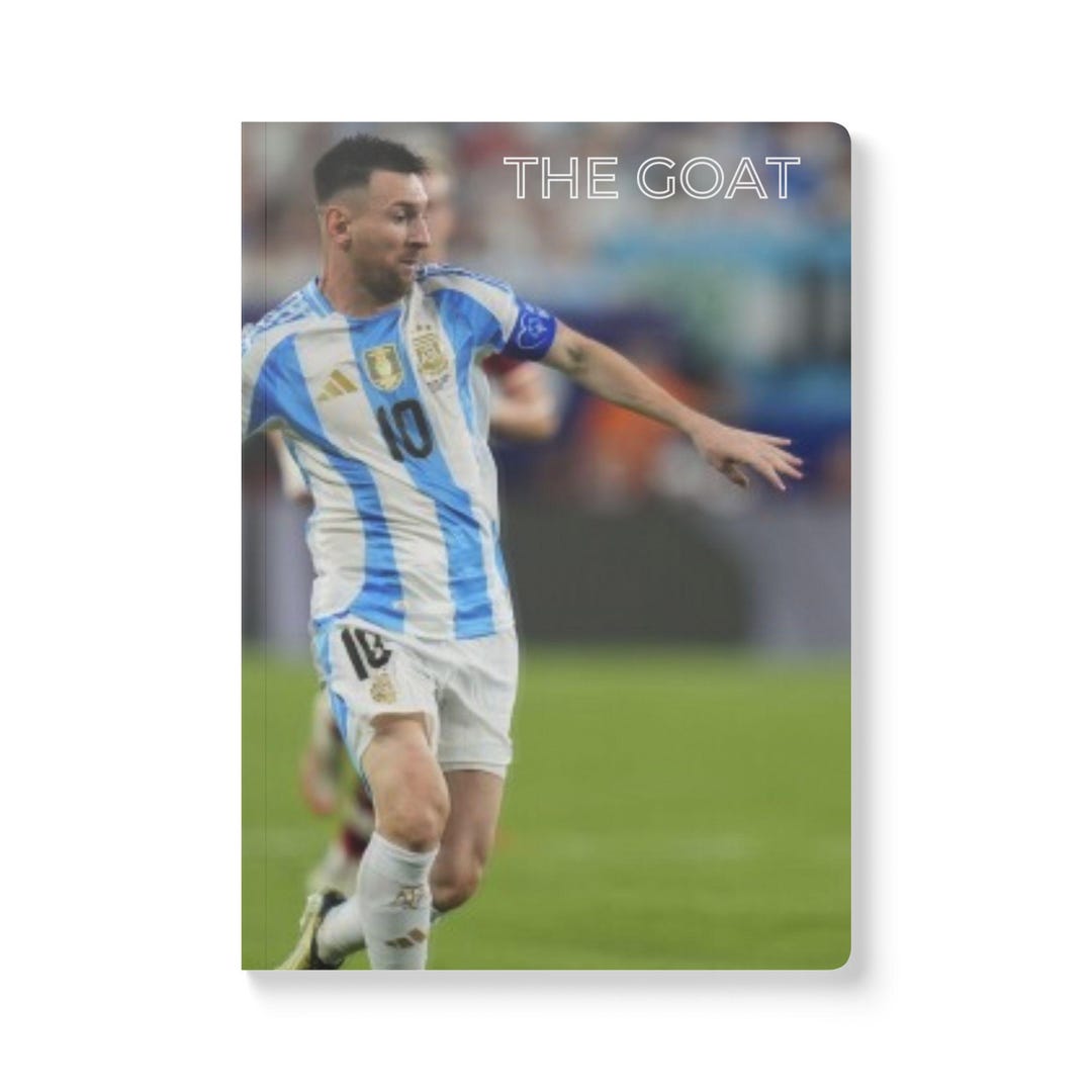 Messi Fans Back to School Softcover Notebook with Inside Prints - Etsy