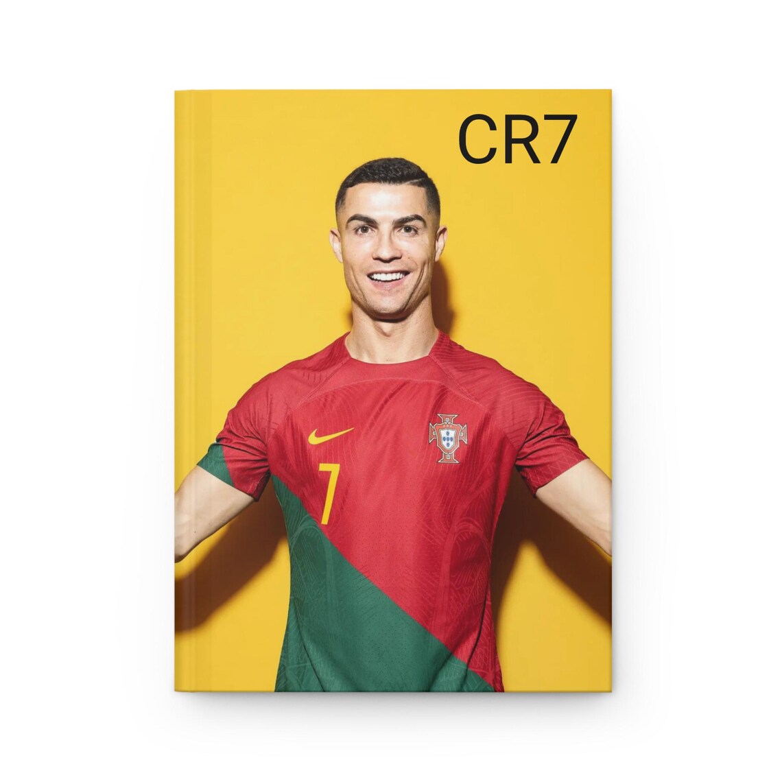 CR7 Notebook- Cristiano Hardcover Journal Matte- Cristiano Ronaldo ...