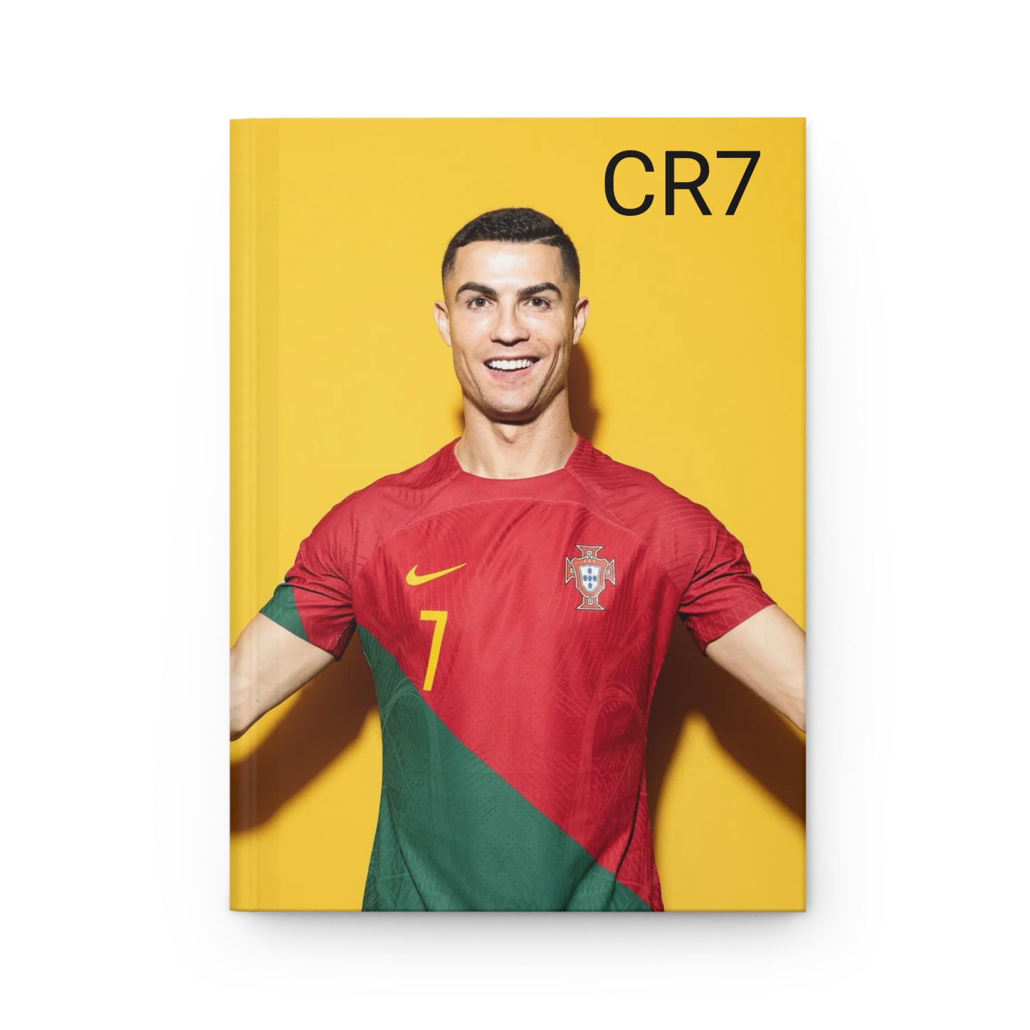 CR7 Notebook- Cristiano Hardcover Journal Matte- Cristiano Ronaldo ...