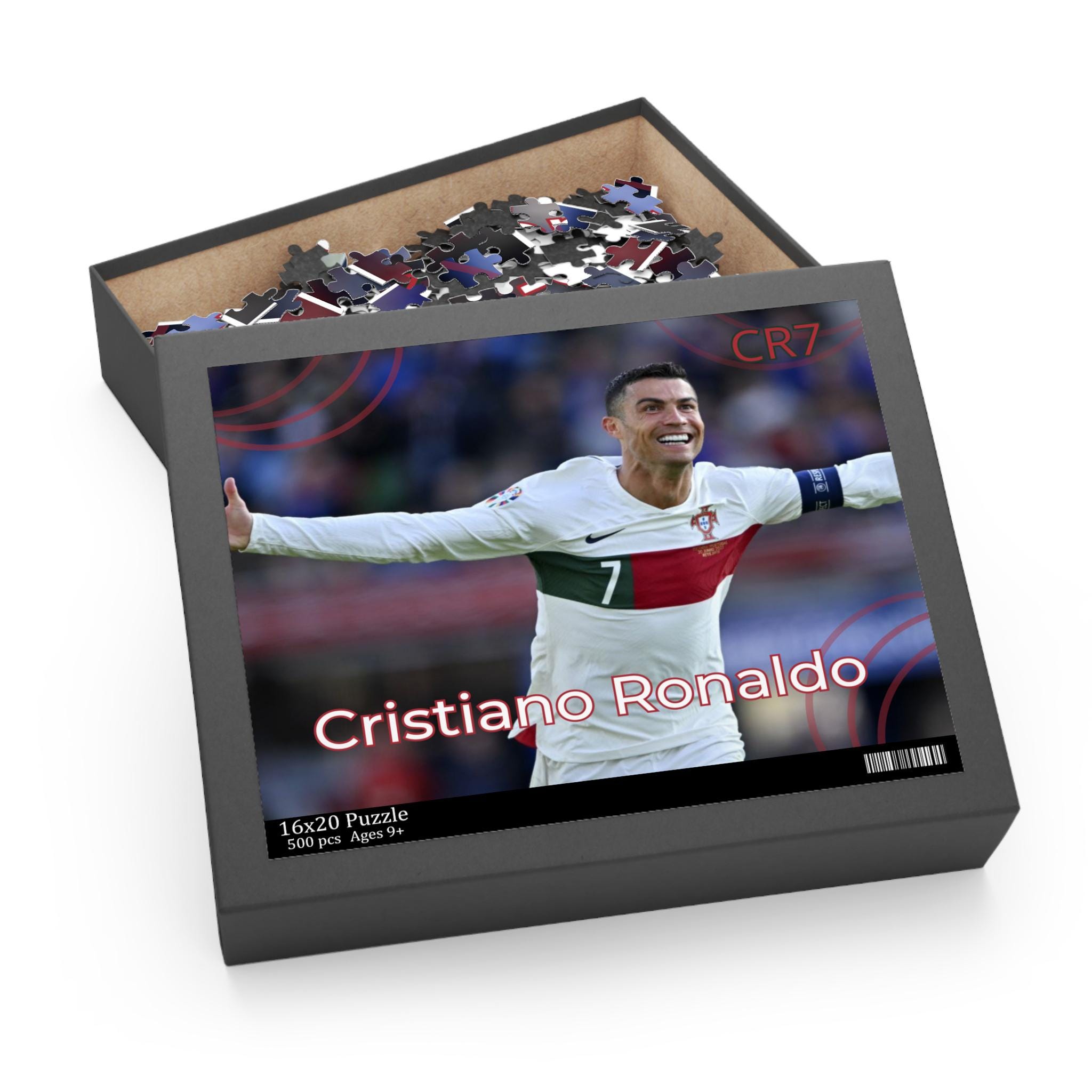 Puzzle, Cristiano Ronaldo CR7 Celebrating Goal Jigsaw Puzzle 120 252 ...