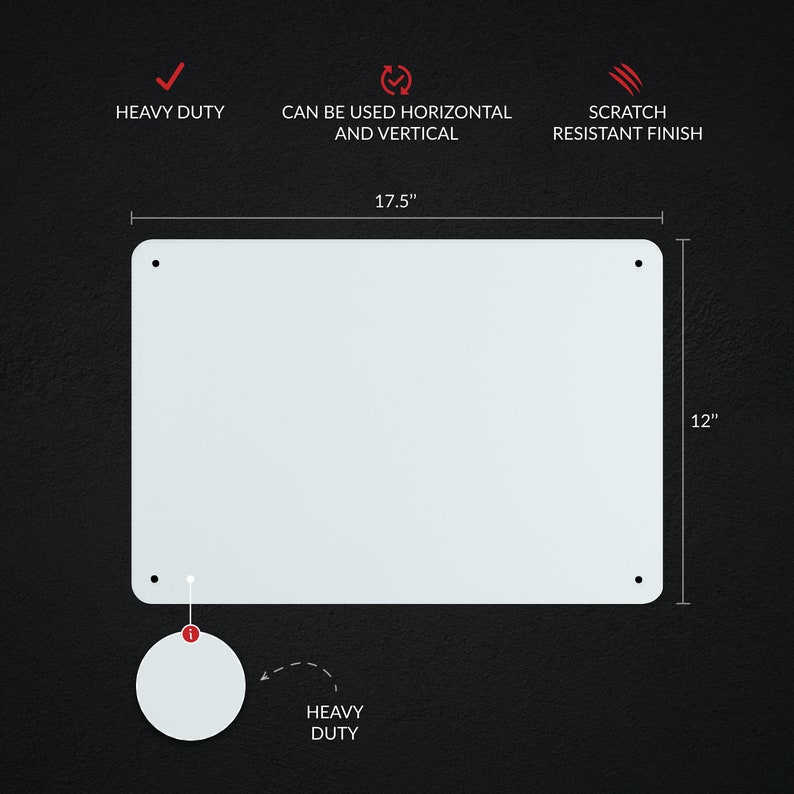 Travel Magnet Display | Magnetic Memo and Bulletin Board for Wall ...