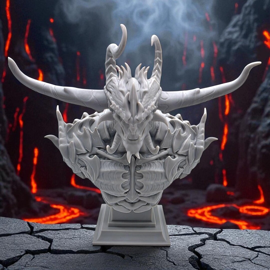 Monarch - 3D Resin Bust: Unpainted Fan Art (7 Inch) - Etsy
