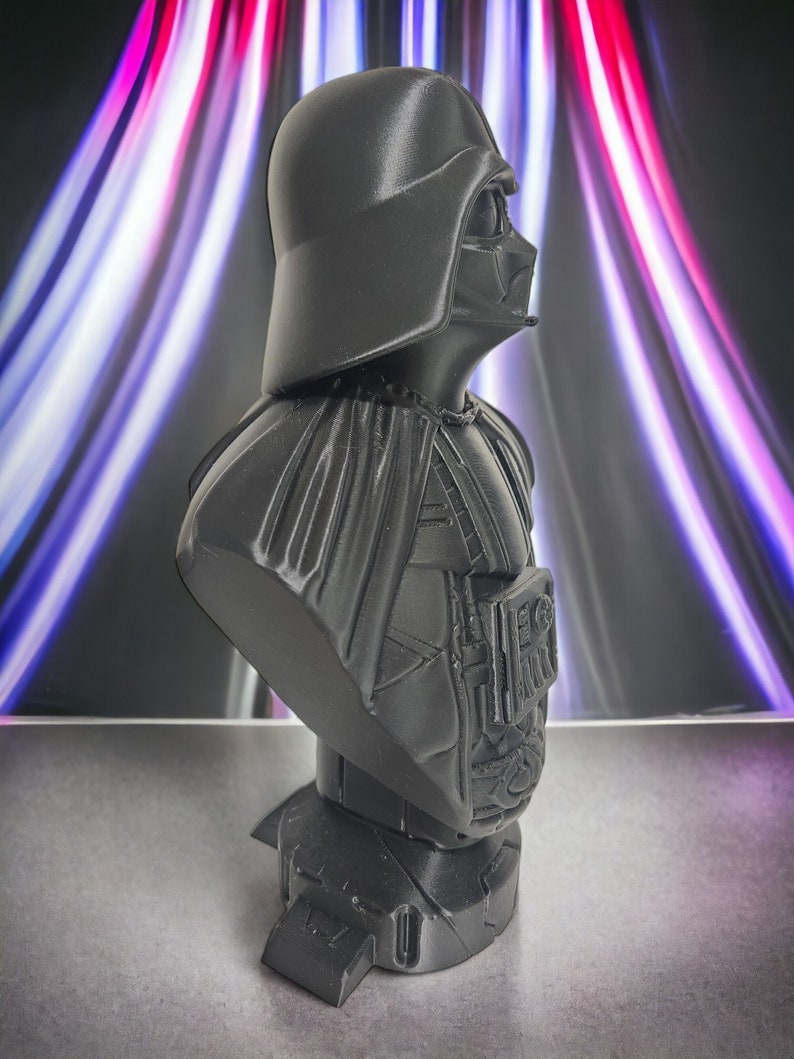3D Printed Fan Art Darth Vader Bust Star Wars PLA Fan Decor - Etsy
