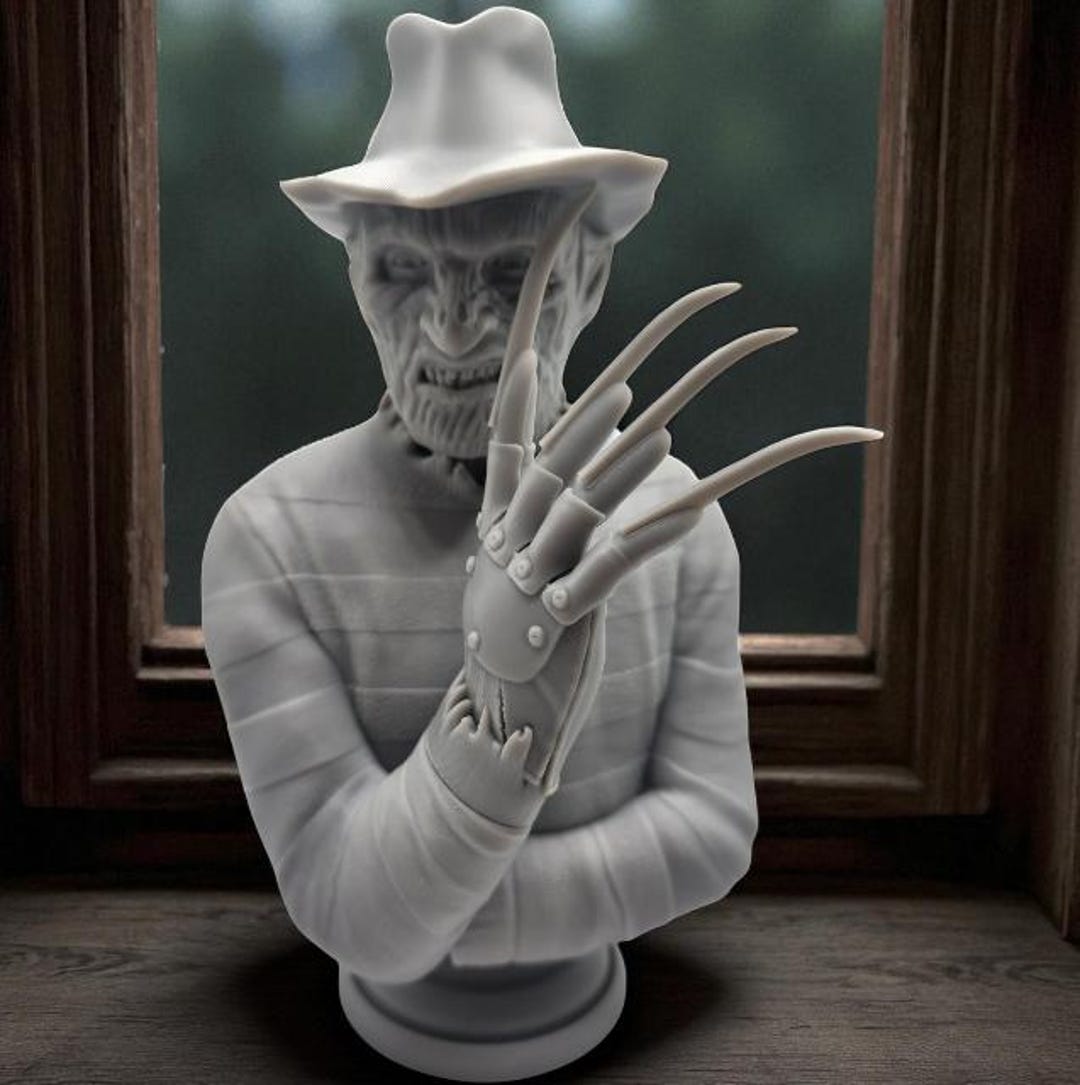 The Dream Butcher 3D Resin Bust: Unpainted Fan Art (7.25 Inch) - Etsy