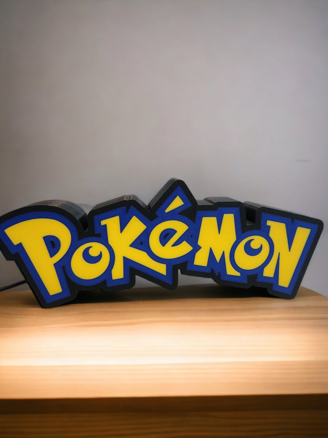 Pokemon Table Lamp Fan Art 3D Printed Lamp USB Lamp - Etsy
