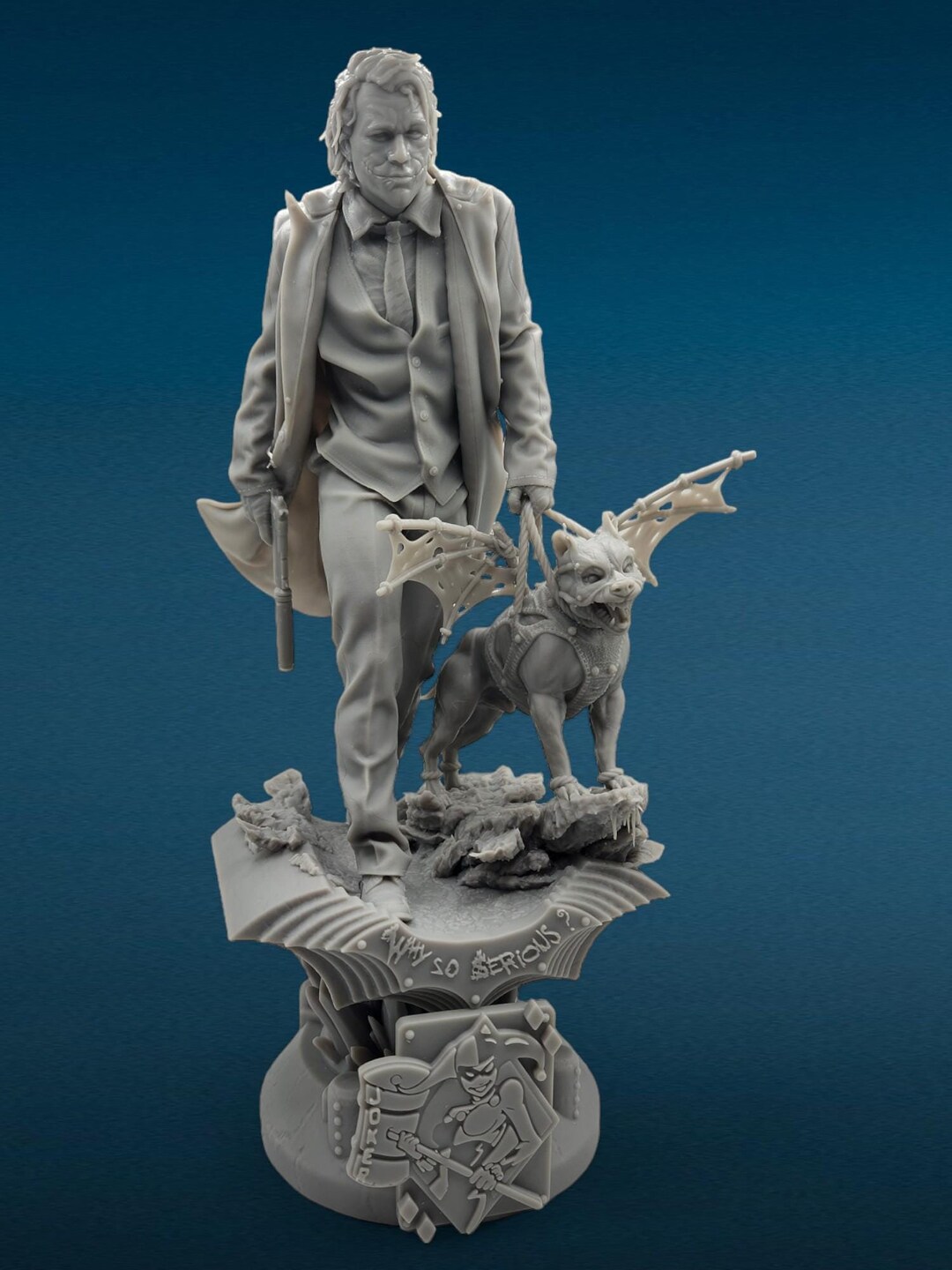 The Serious Fool | 3D Resin Figurine Unpainted | Fan Art | Fantasy ...