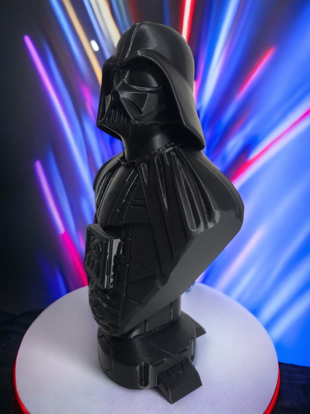3D Printed Fan Art Darth Vader Bust Star Wars PLA Fan Decor - Etsy