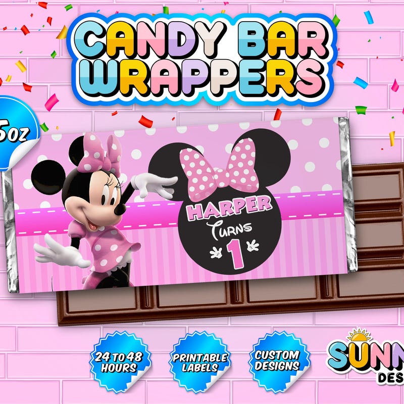 Minnie Mouse Candy - Etsy