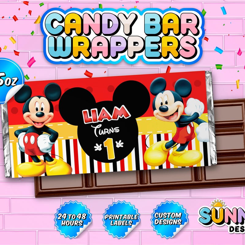 Mickey Mouse Candy - Etsy