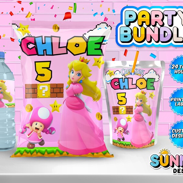 Princess Peach Party - Etsy