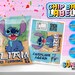 Stitch Chip Bag Labels Stitch Party Treats Stitch Party Favors Chip ...