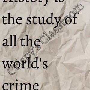 History Classroom Posters - Etsy