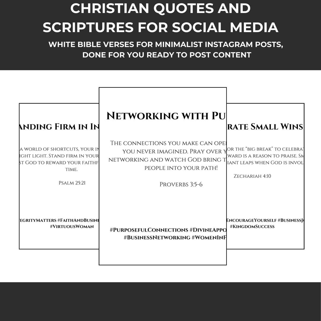 Christian Social Media Templates | Faith-based Instagram Posts for ...