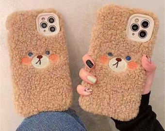Cute Phone Case Bear - Etsy