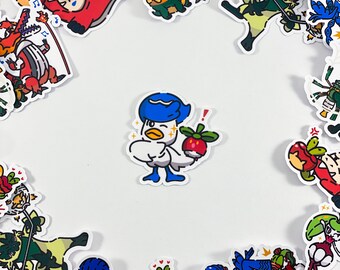 Quaxly Vinyl Sticker - Etsy