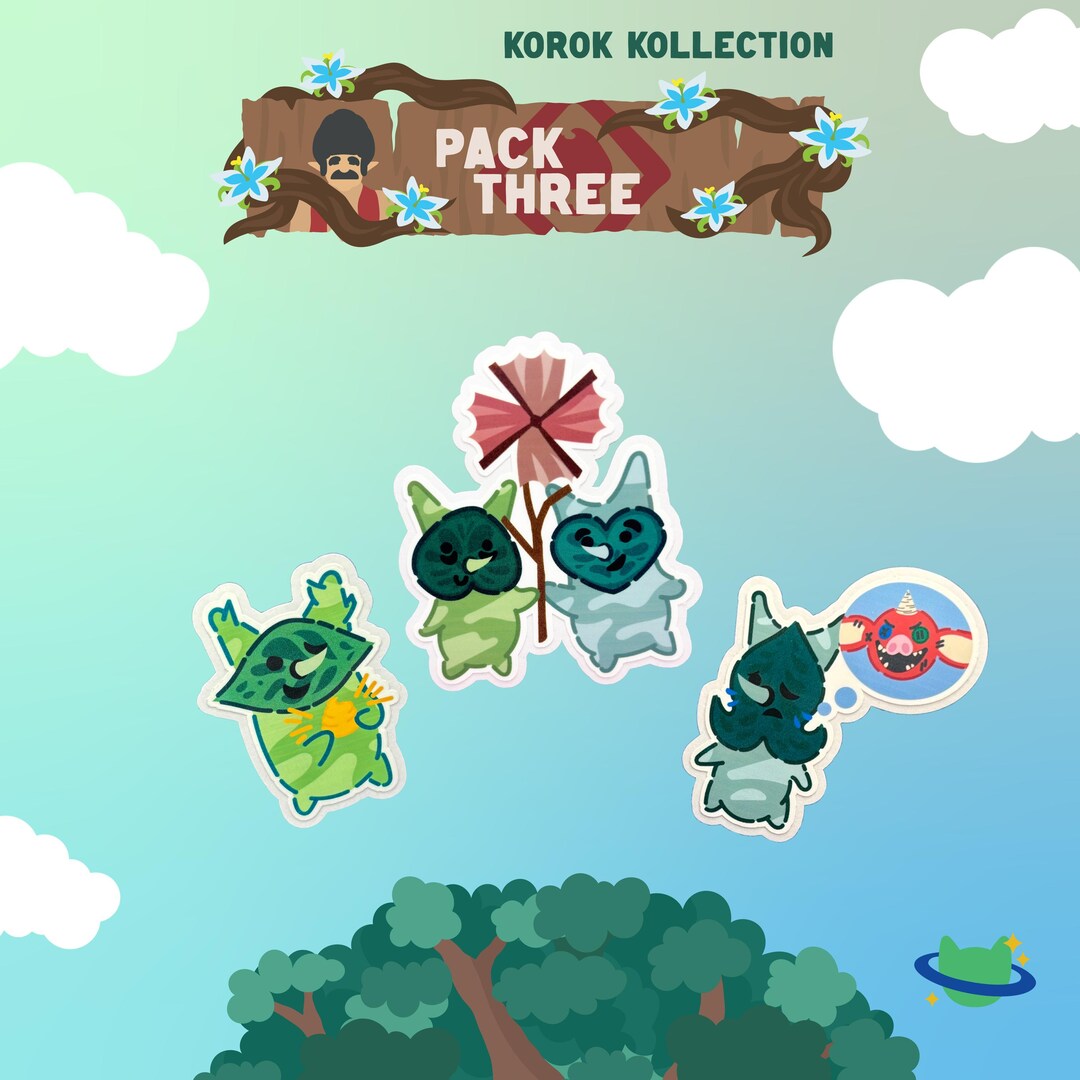 Korok Kollection: Sticker Pack Three - Etsy