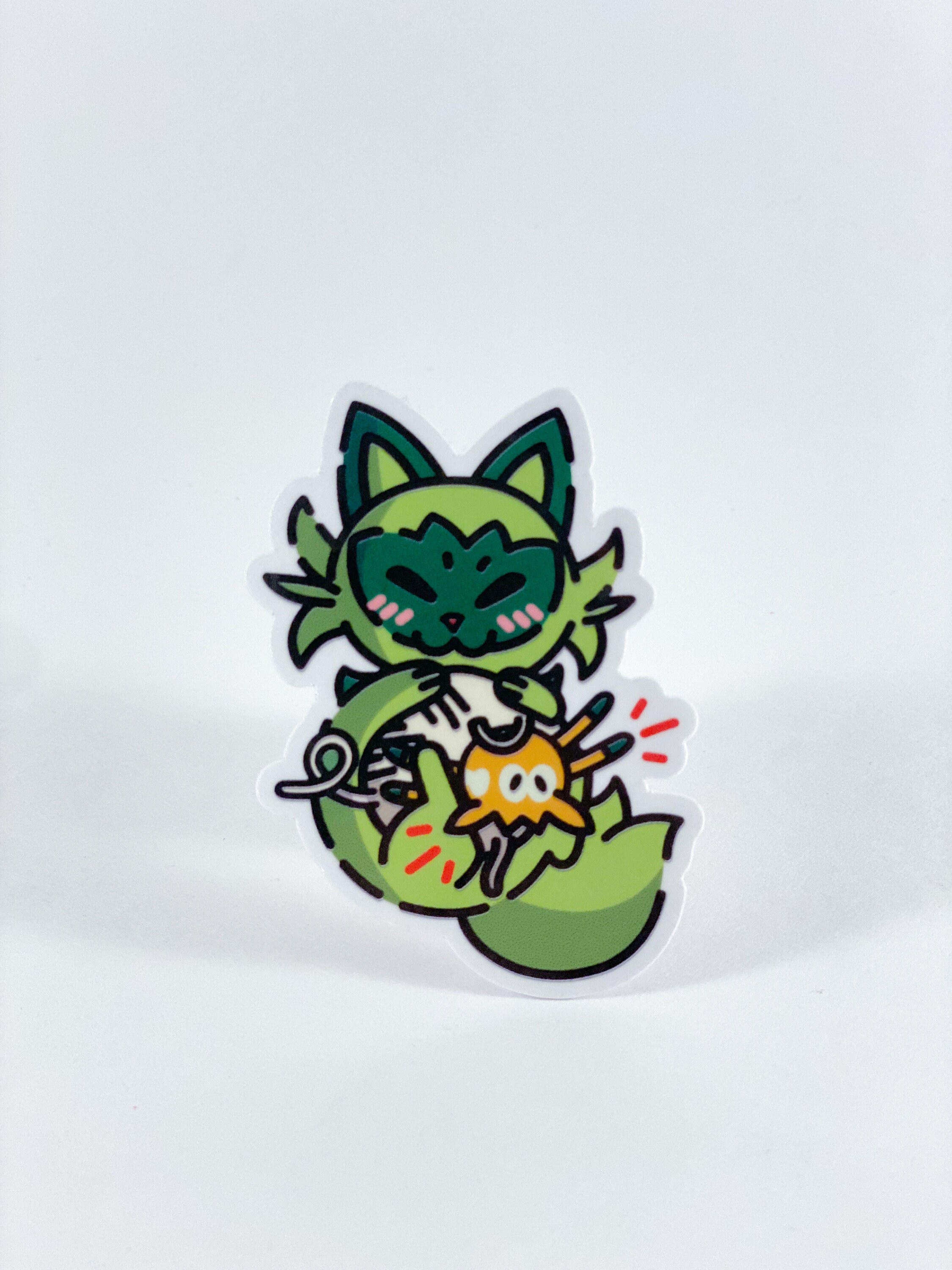 Grass Type Evolution Trio Sticker Pack - Etsy