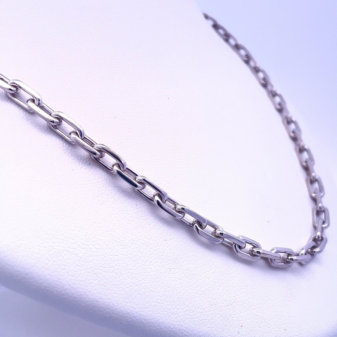 Handmade Solid Gold Anchor Chain - Etsy
