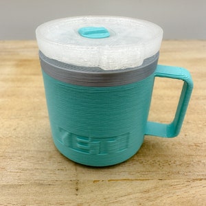 1:6 Scale Miniature YETI Coffee Mug Keychain Fidget 3D Printed - Etsy