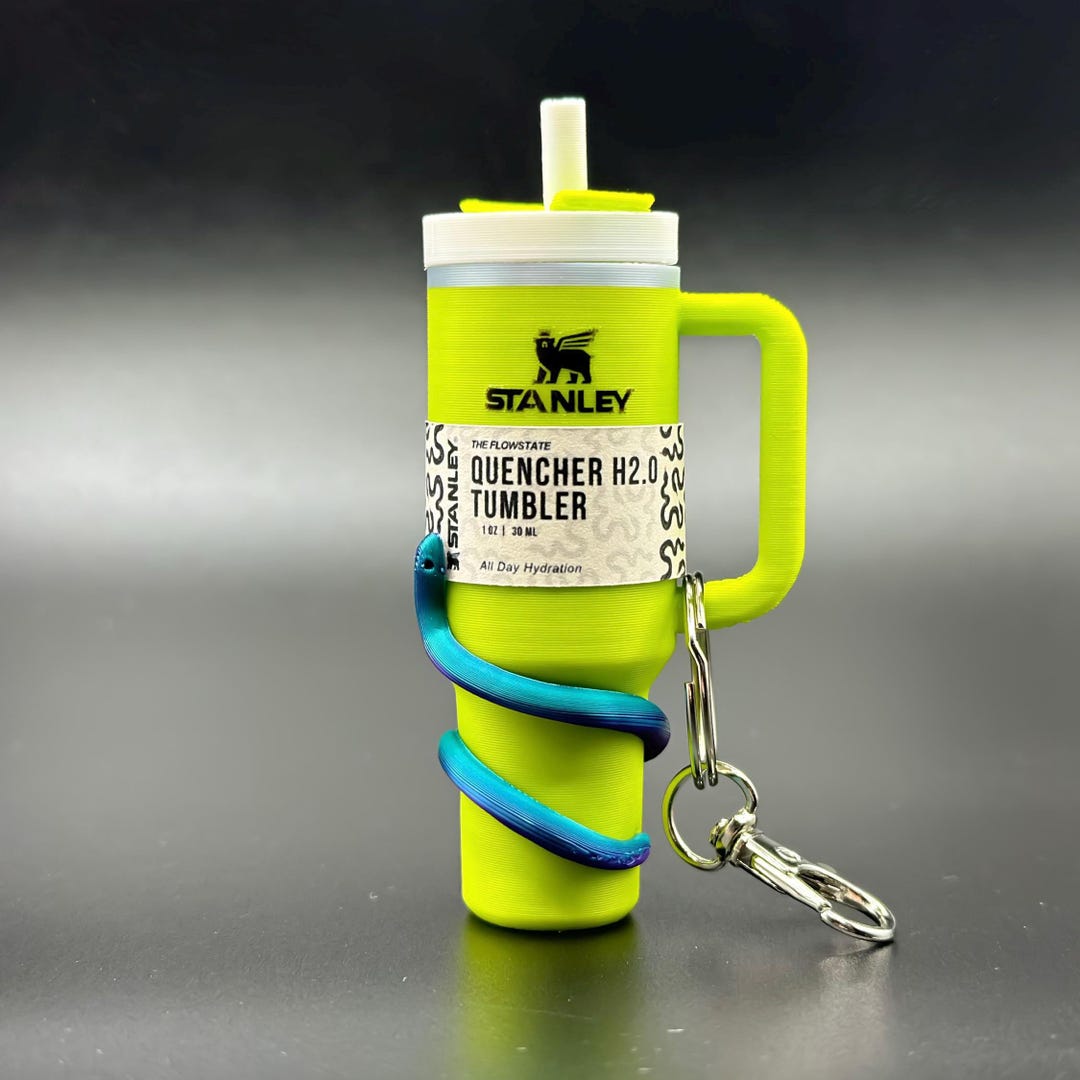 Halloween Snake Stanley Keychain: 3D Printed Chapstick Holder - Etsy