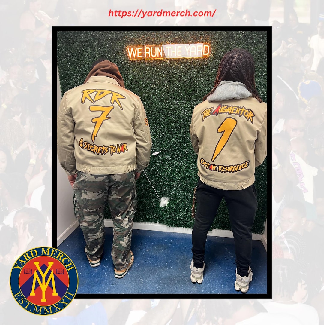 Divine Nine Workwear Line Jacket – Personalized D9 Greek Apparel for ...