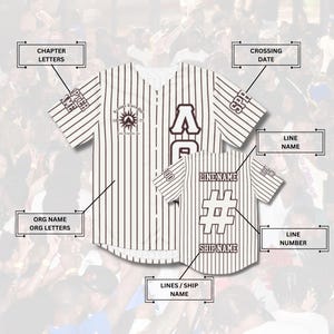 Lambda Theta Phi Sublimated Baseball Jersey – Personalized Greek Apparel for Fraternity Pride - Etsy