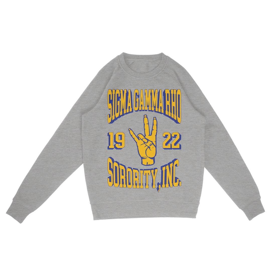 Sigma Gamma Rho Hand Sign Homecoming Sweatshirt - Etsy
