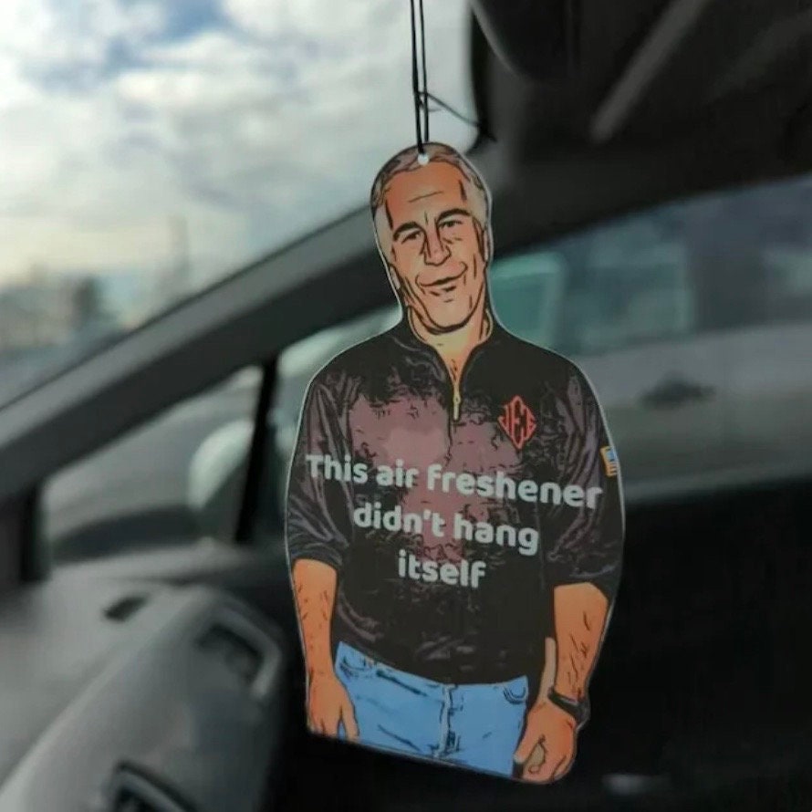 Jeffrey Epstein Car Air Freshener - Etsy