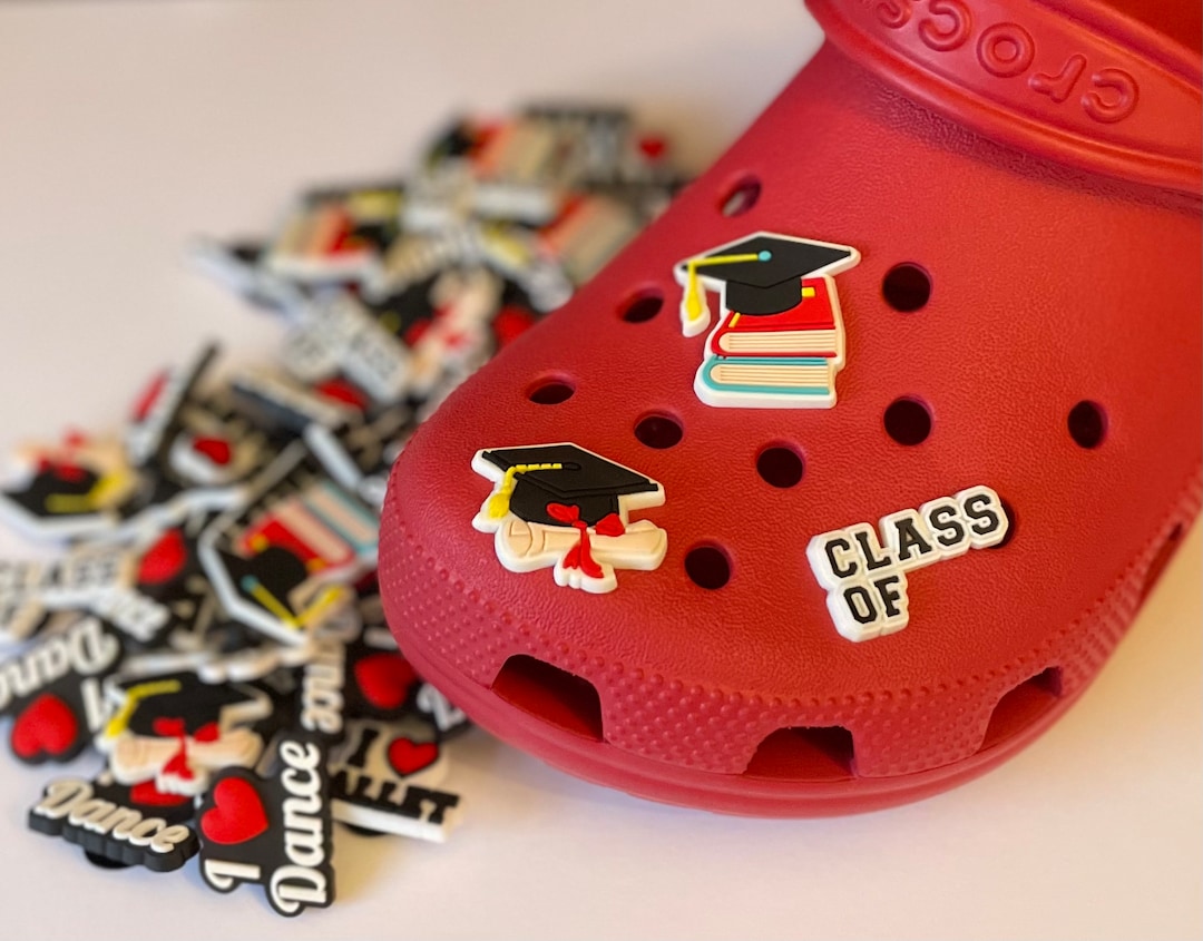School University Graduation Jibbitz Croc Charms Decorations - Etsy