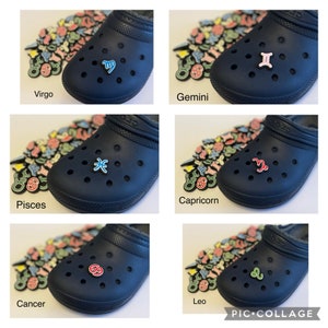 Zodiac Star Signs Astrology Jibbitz Croc Charms Decorations - Etsy UK