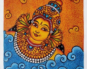 Saraswathi Devi Painting - Etsy