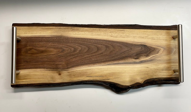 Black Walnut Serving Tray/charcuterie Board - Etsy