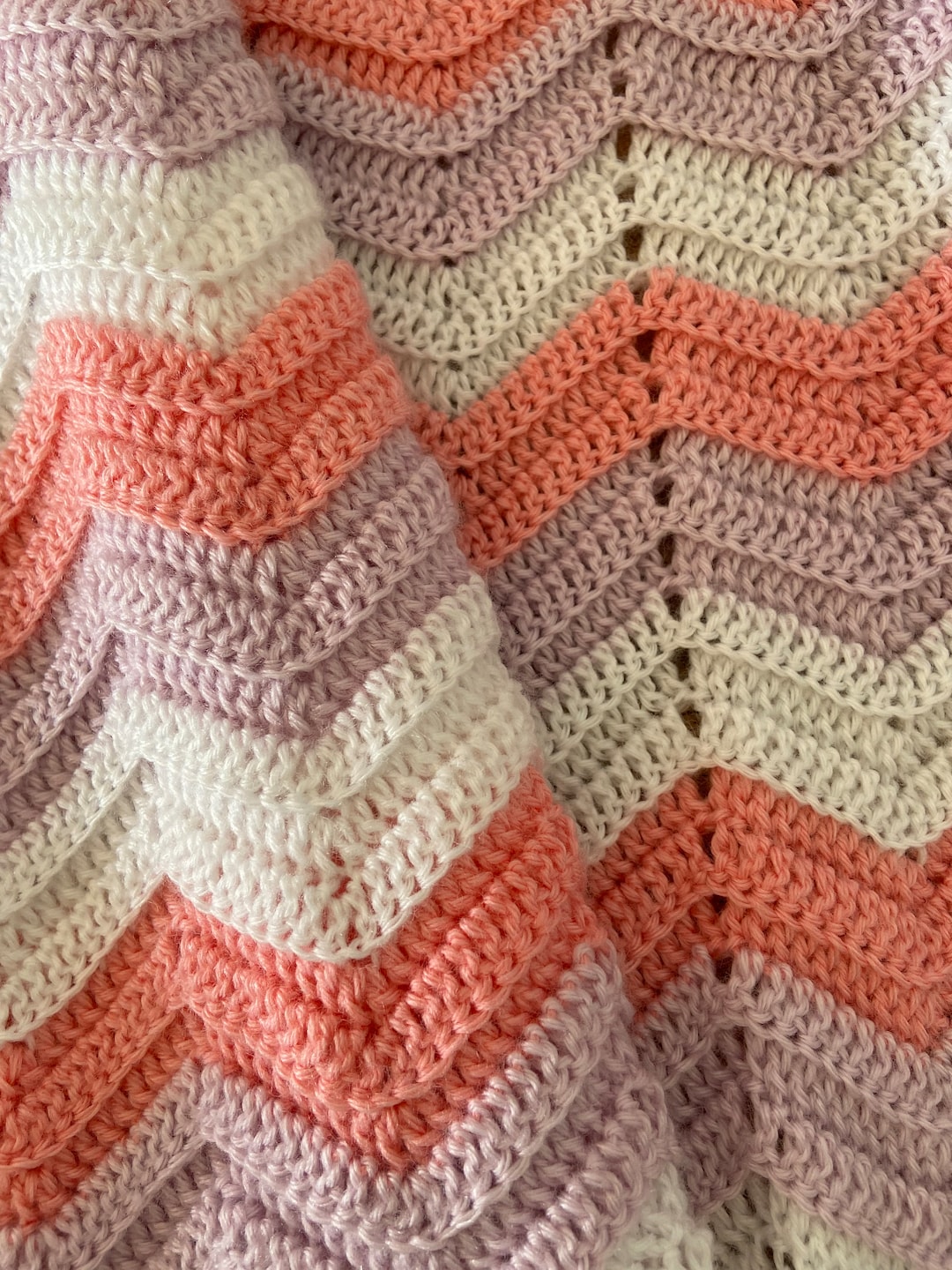 Super Soft Crochet Baby Blanket - Etsy