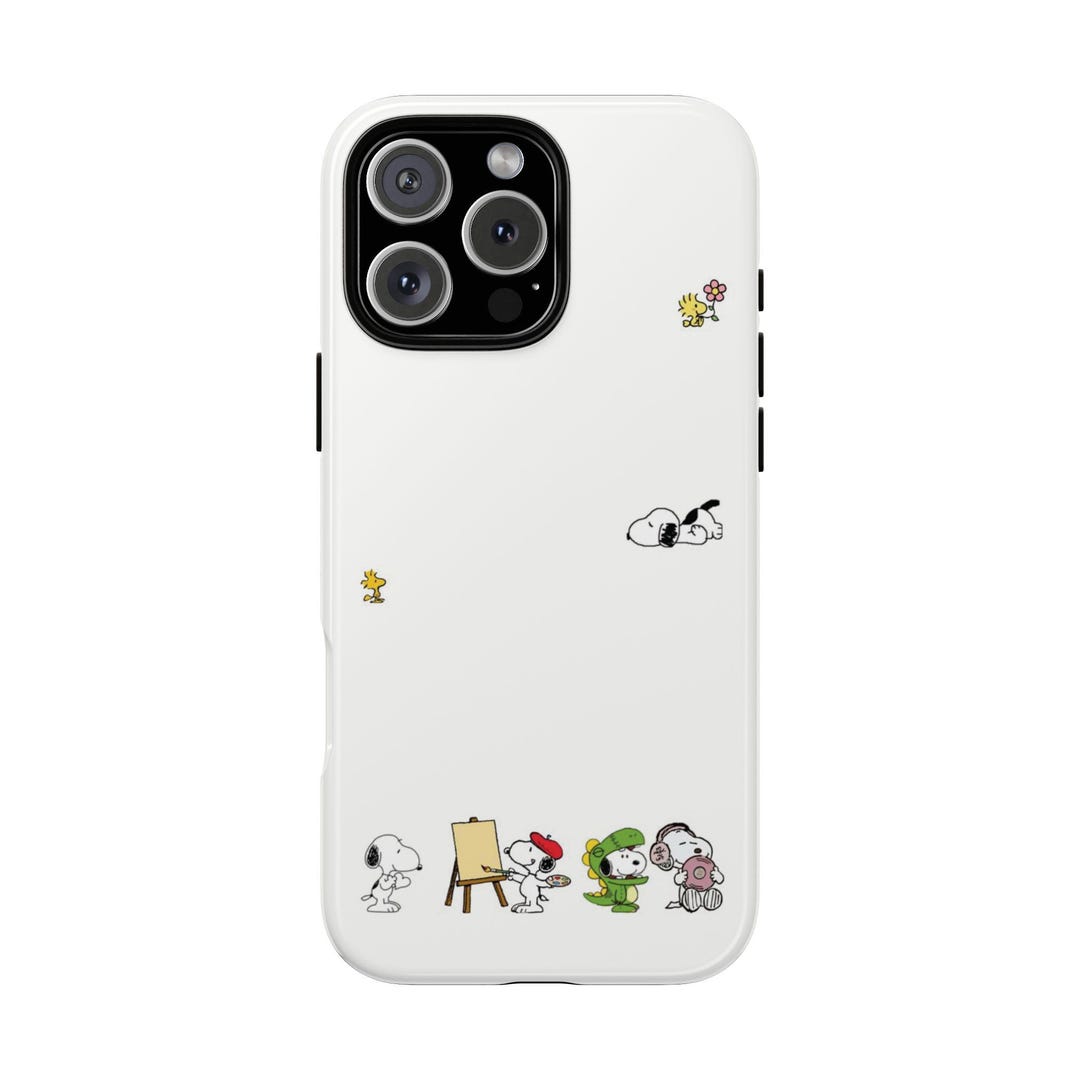 Snoopy Phone Case: Peanuts Dog Tough Case - Etsy