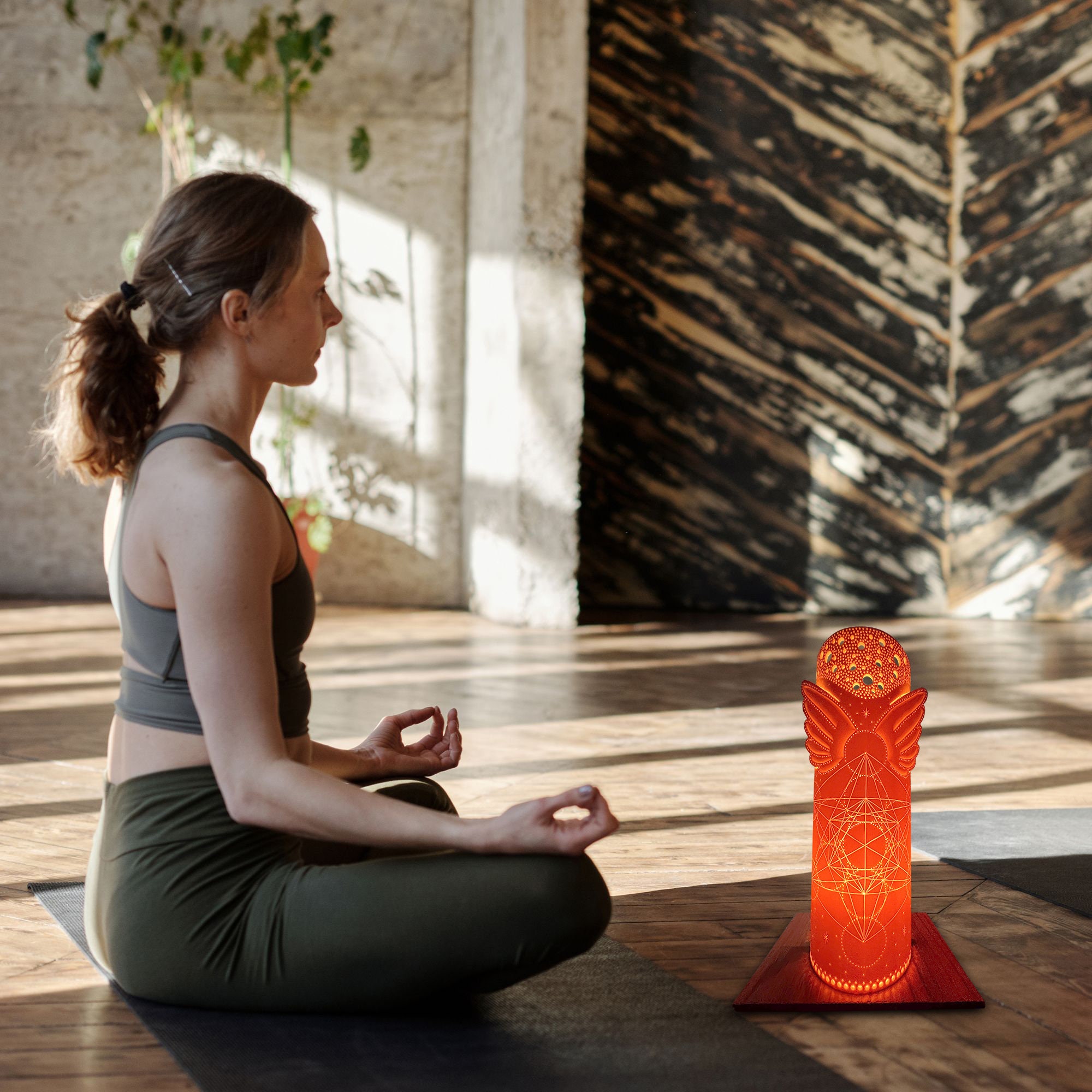 Sacred Geometry Lamp, Metatron Cube Lamp, Metatron's Cube Lamp for ...