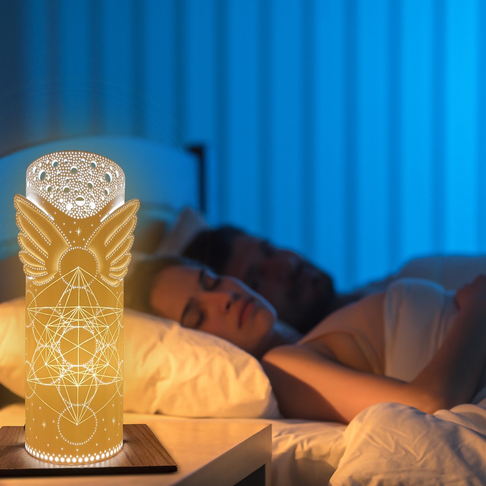 Sacred Geometry Lamp, Metatron Cube Lamp, Metatron's Cube Lamp for ...