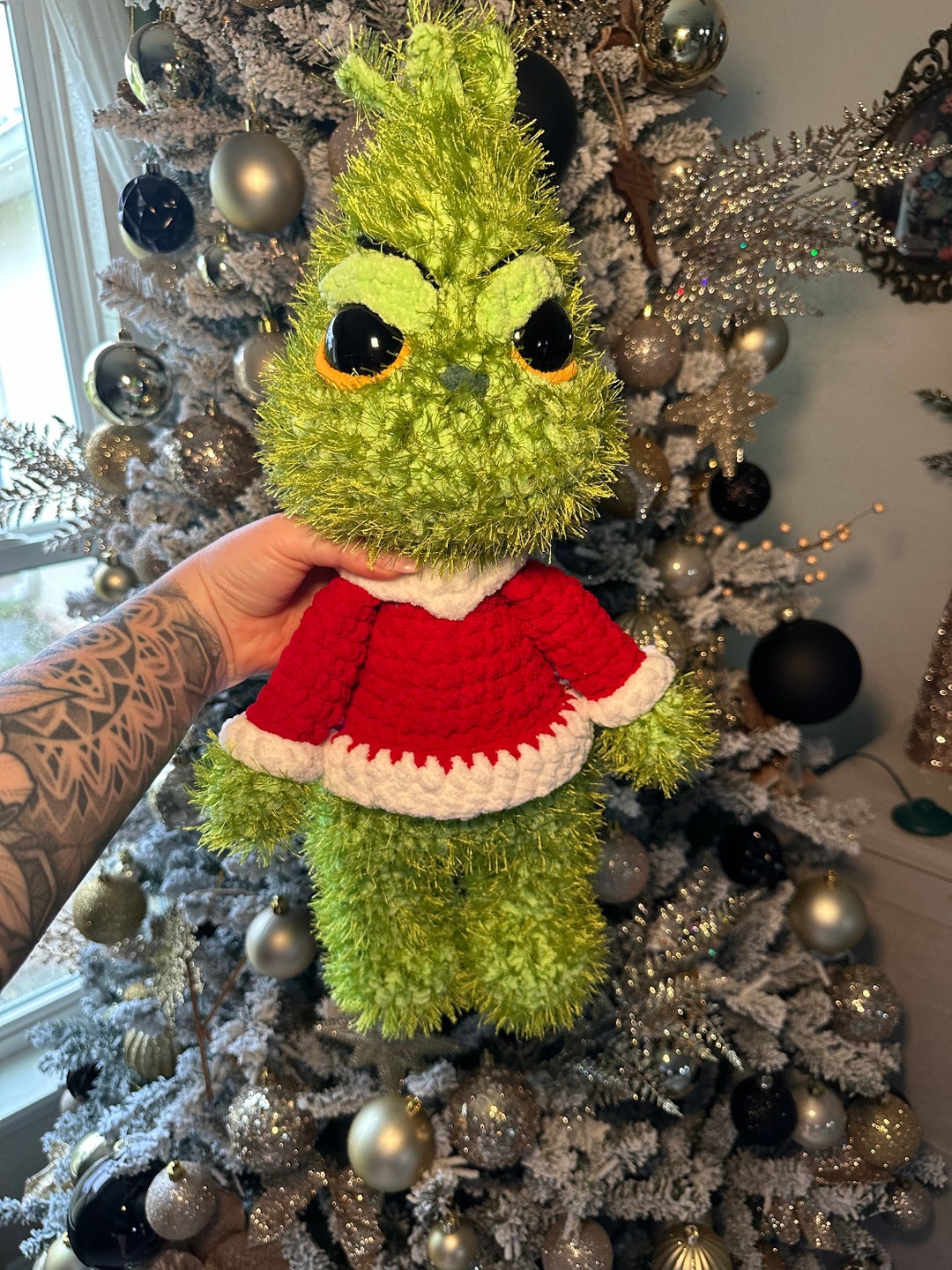 That Mean Green Guy - Etsy